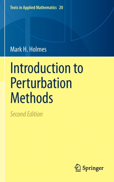 Introduction To Perturbation Methods By Mark H Holmes Shakespeare