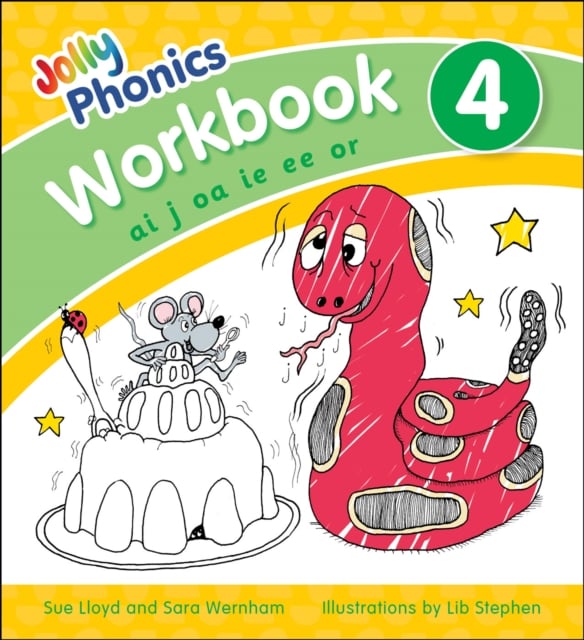 Jolly Phonics Workbook 4 by Sara Wernham, Sue Lloyd | Shakespeare & Company